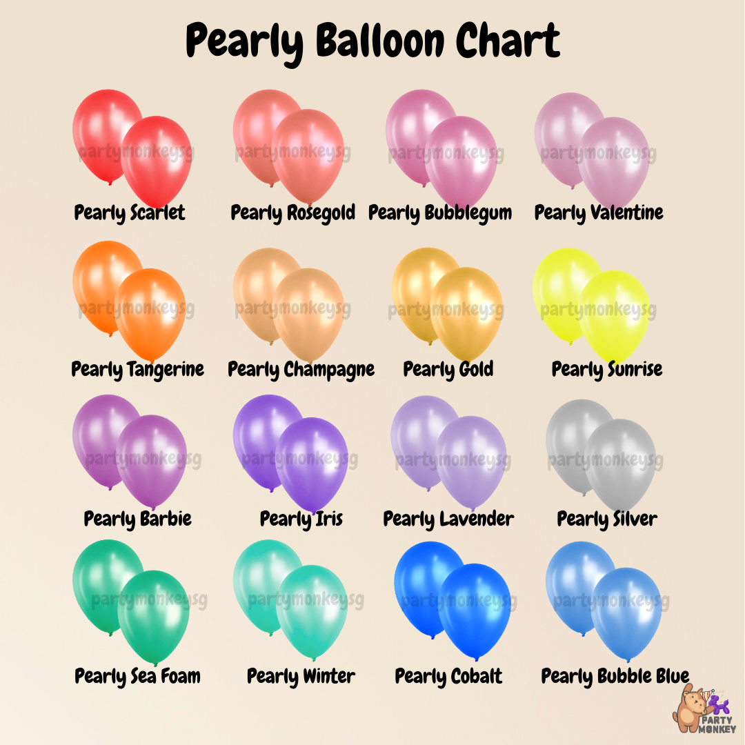 [SG Seller] 5 Inch Mini Small Balloon for Party Decoration Happy ...