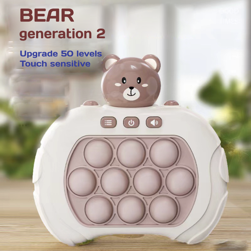 Pop It Quick Push Bubbles Electronic Children Handheld Stress Relief ...