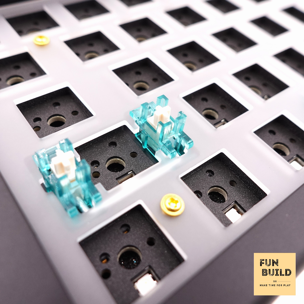 Zuoya GMK67 3-Mode Barebones Mechanical Keyboard Kit | Shopee Singapore