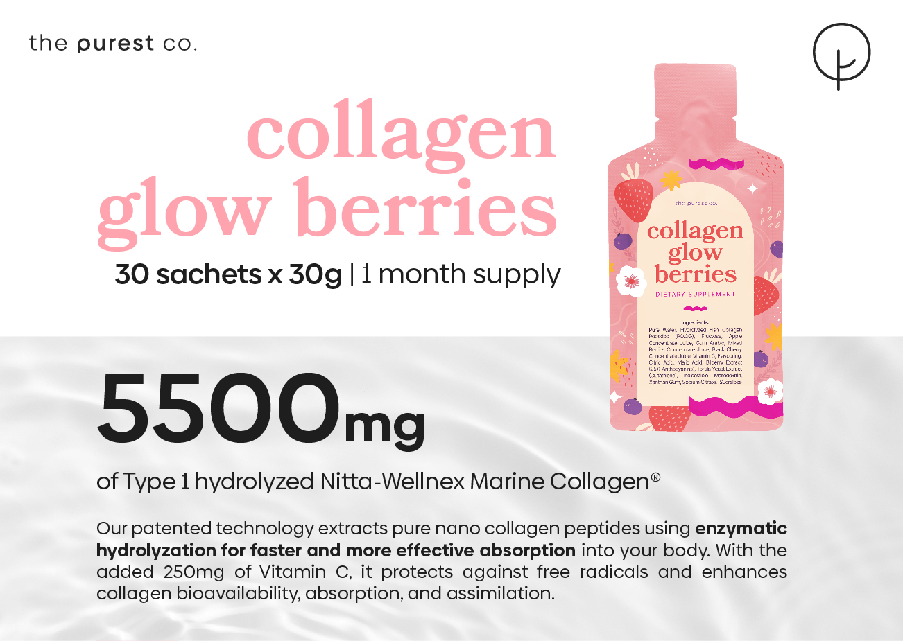 Purest Co Bestsellers Bundle - Collagen Glow Berries x Sicilian Orange ...