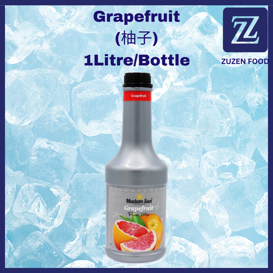 【Zuzen Food】MADAM SUN Fruit Concentrate Citrus Fruit Series (1Litre ...