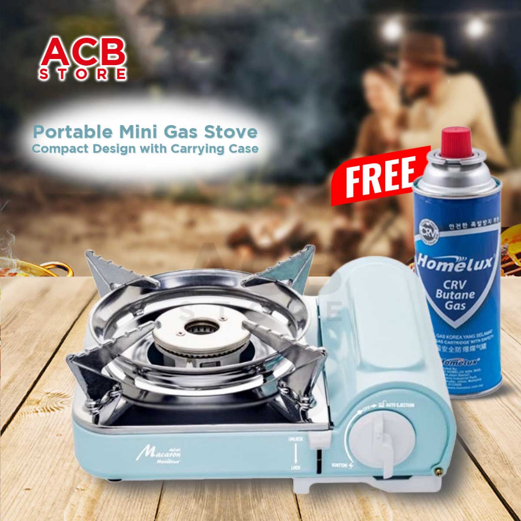 [SG BEST SELLING] Portable Gas Stove and Cartridge Gas | Camping Stove ...