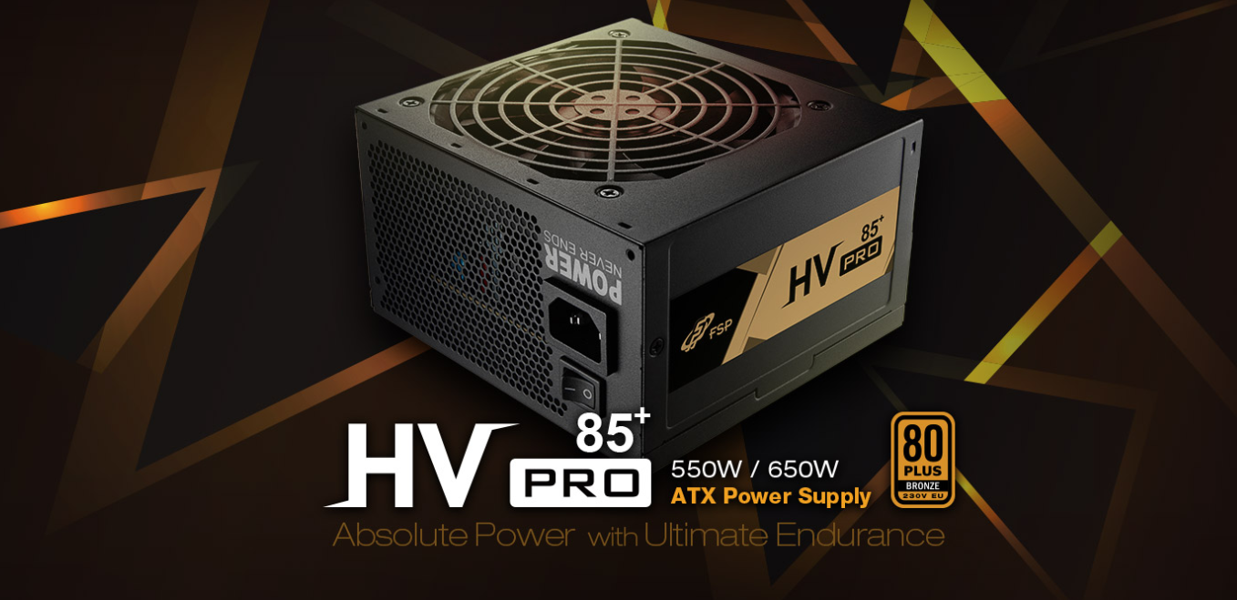 FSP HV PRO 85+ 550W, 650W 80 Plus Bronze (ATX 3.0) | Shopee Singapore