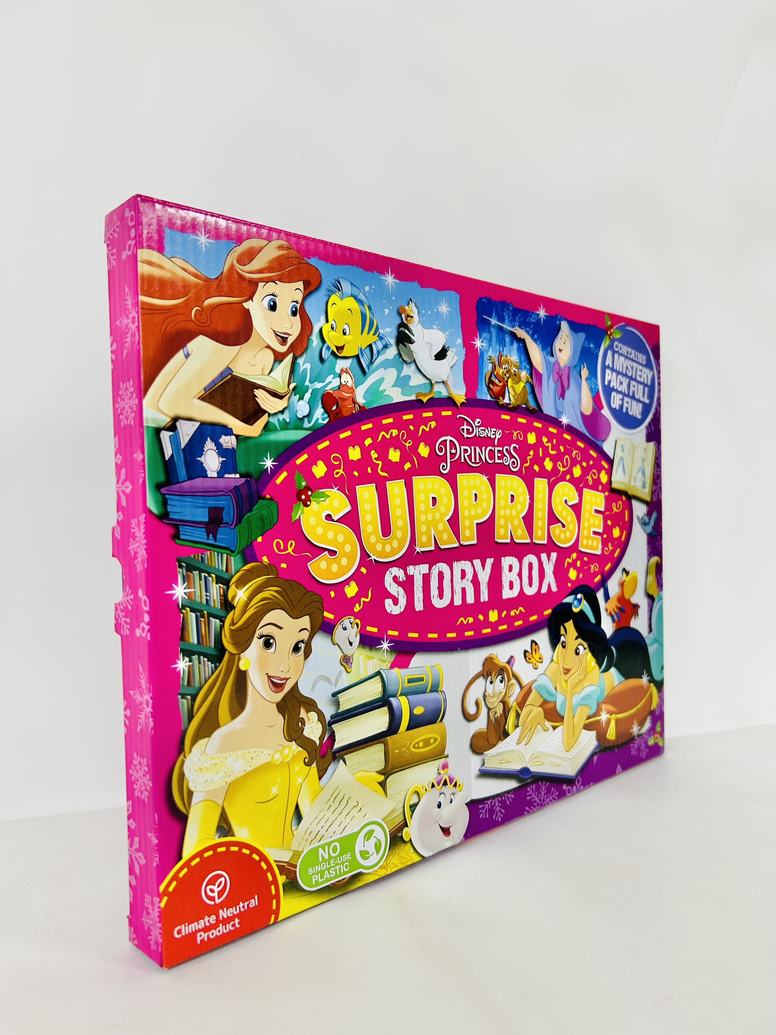 Disney Princess Surprise Story Box Book Gift Set With 4 Book Stickers ...