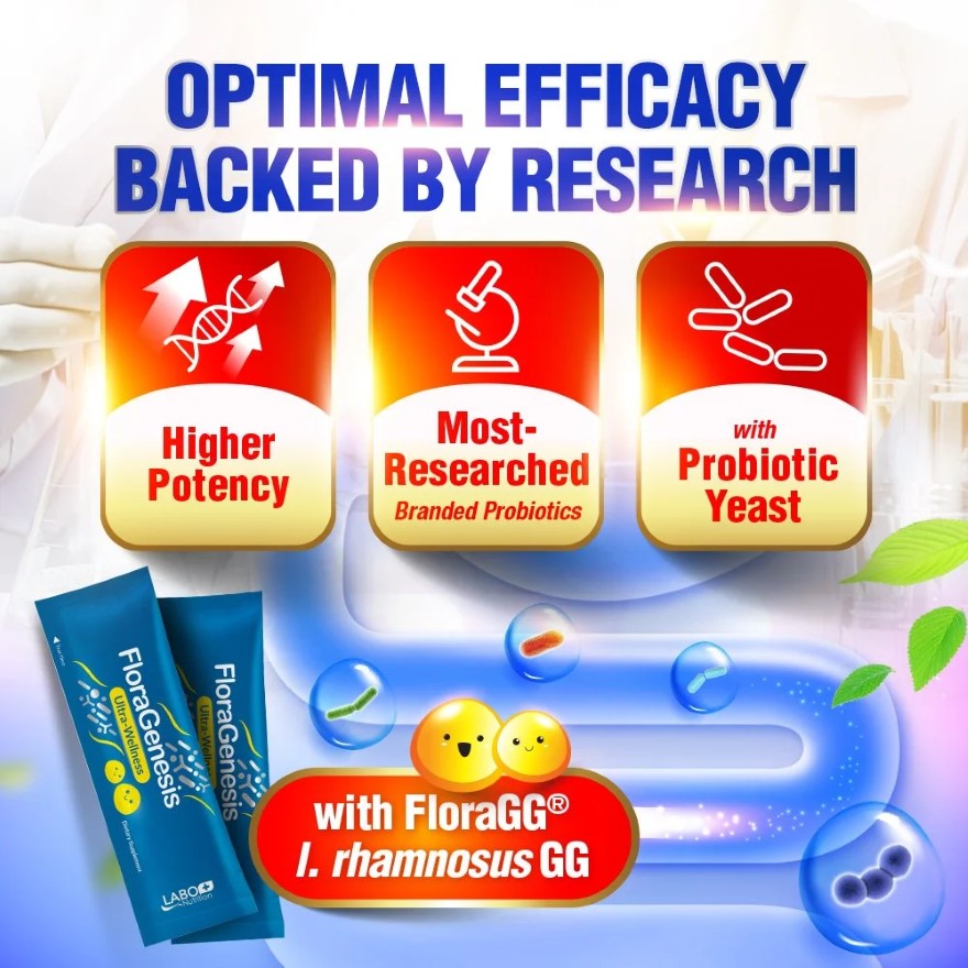 LABO NUTRITION Floragenesis Ultra Wellness Dietary Supplement Sachet ...