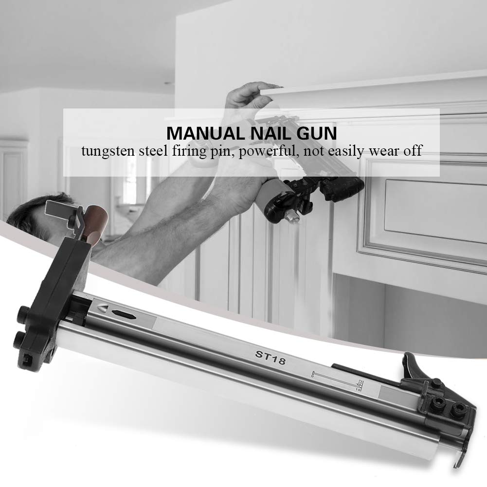 Manual Nailer Gun ST18 Semi Automatic Cement Wire Slot Nailing Device ...