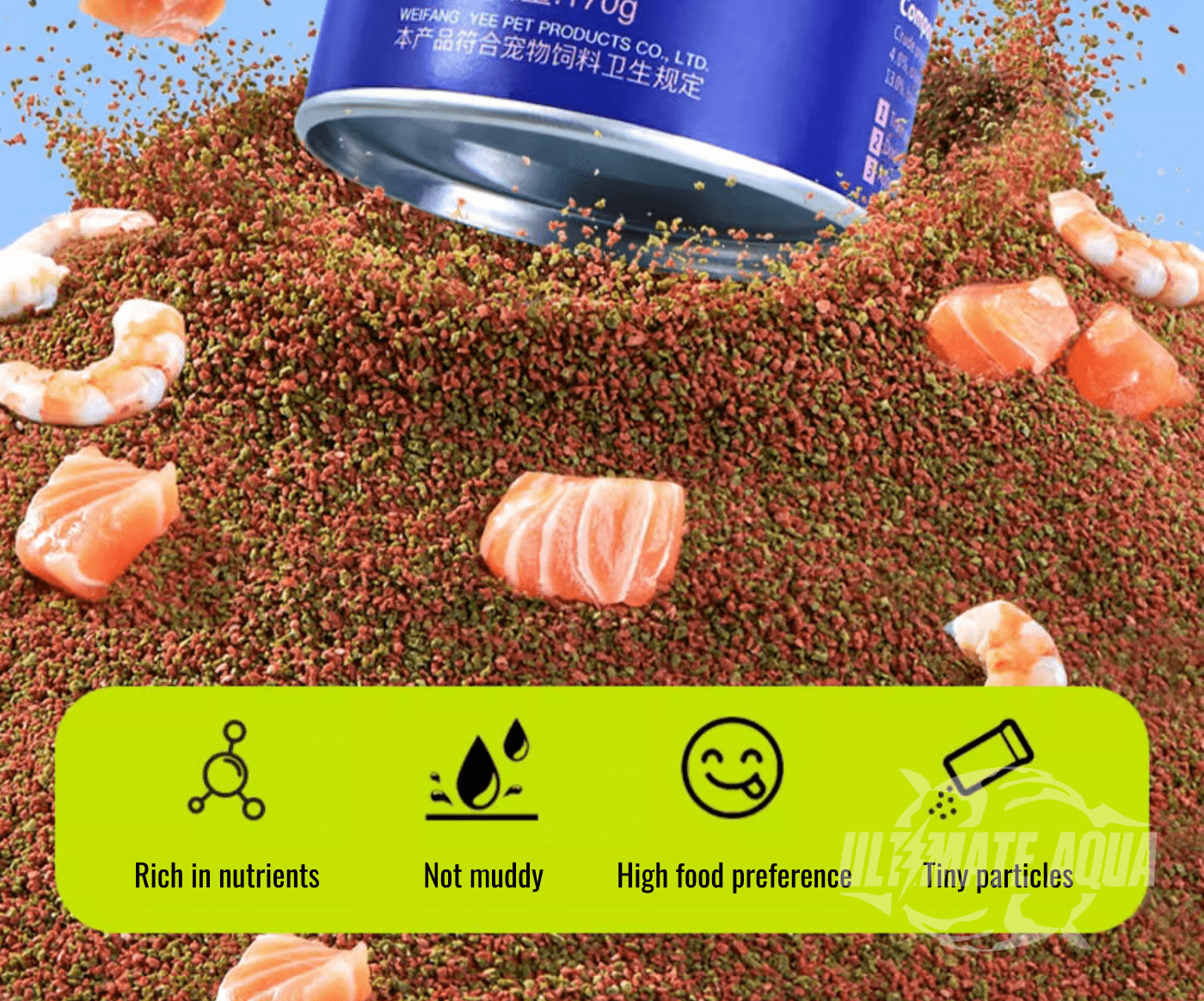 YEE Aquarium Fish Food For Small Fish, Goldfish, Neon Tetra Fish, Fish ...