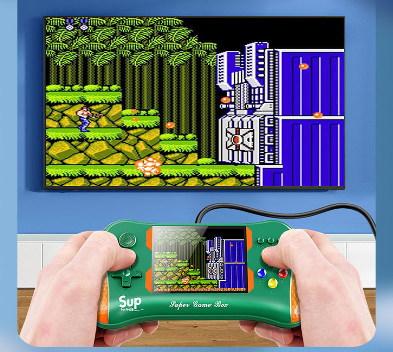[SG READY STOCK] 500-in-1 Classic Game Console Portable Game Box 3.5 ...