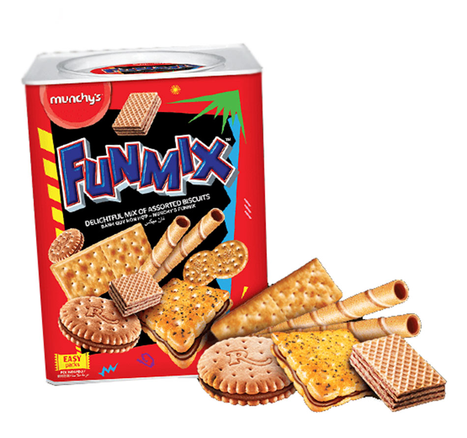 Munchy’s Topmix/Funmix Assorted Biscuit Tin 700g🔥SG READY STOCK🔥 ...