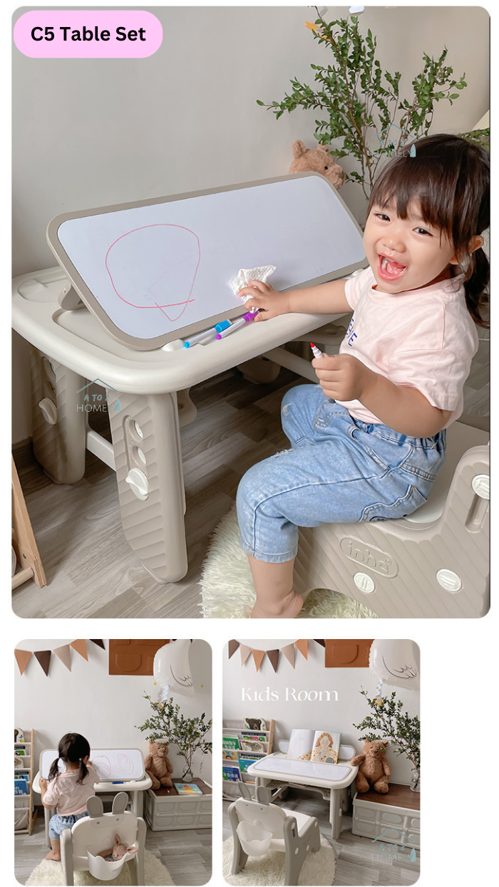 [SG Stock] Kids Study Table and Chair Set | Shopee Singapore