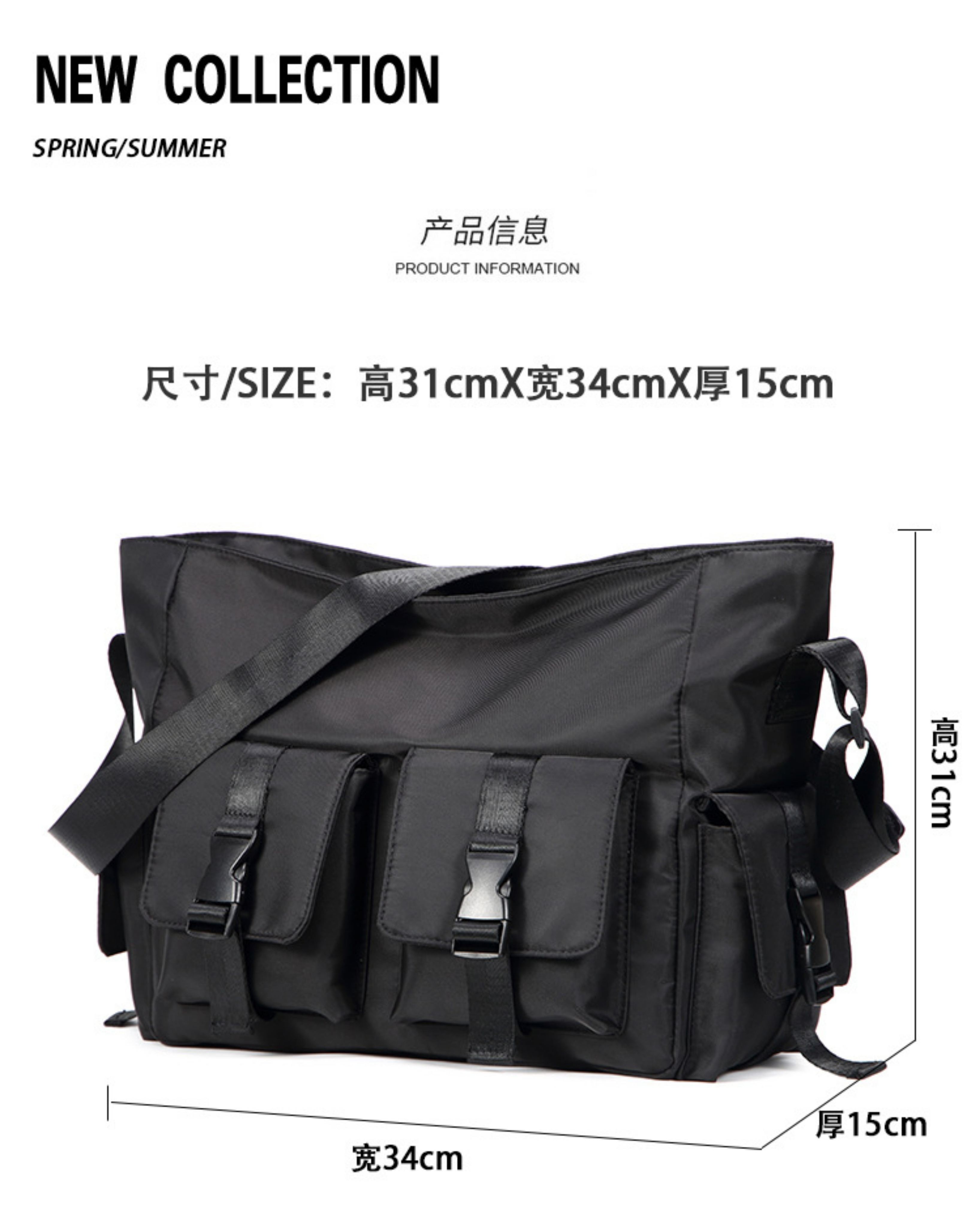 Messenger Bag Men Trendy Brand Japanese Sling Bag | Shopee Singapore