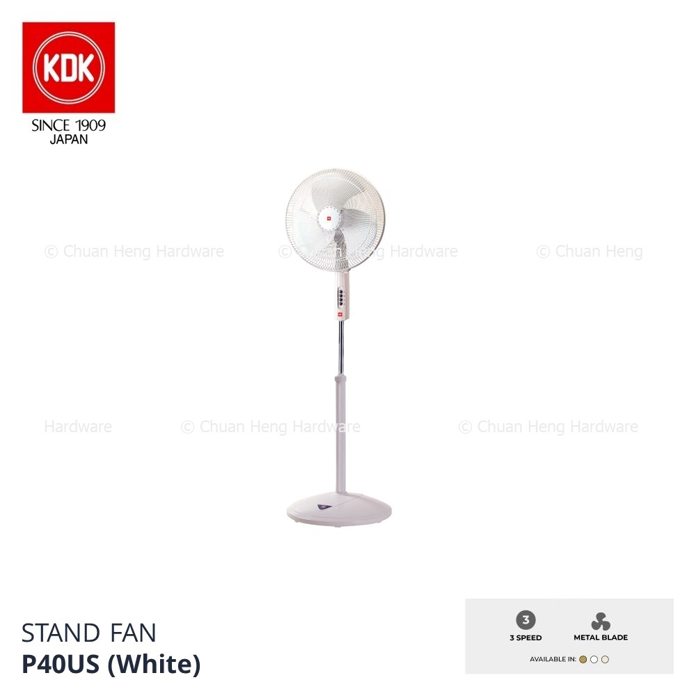 KDK P40US Stand Fan 40cm | Shopee Singapore