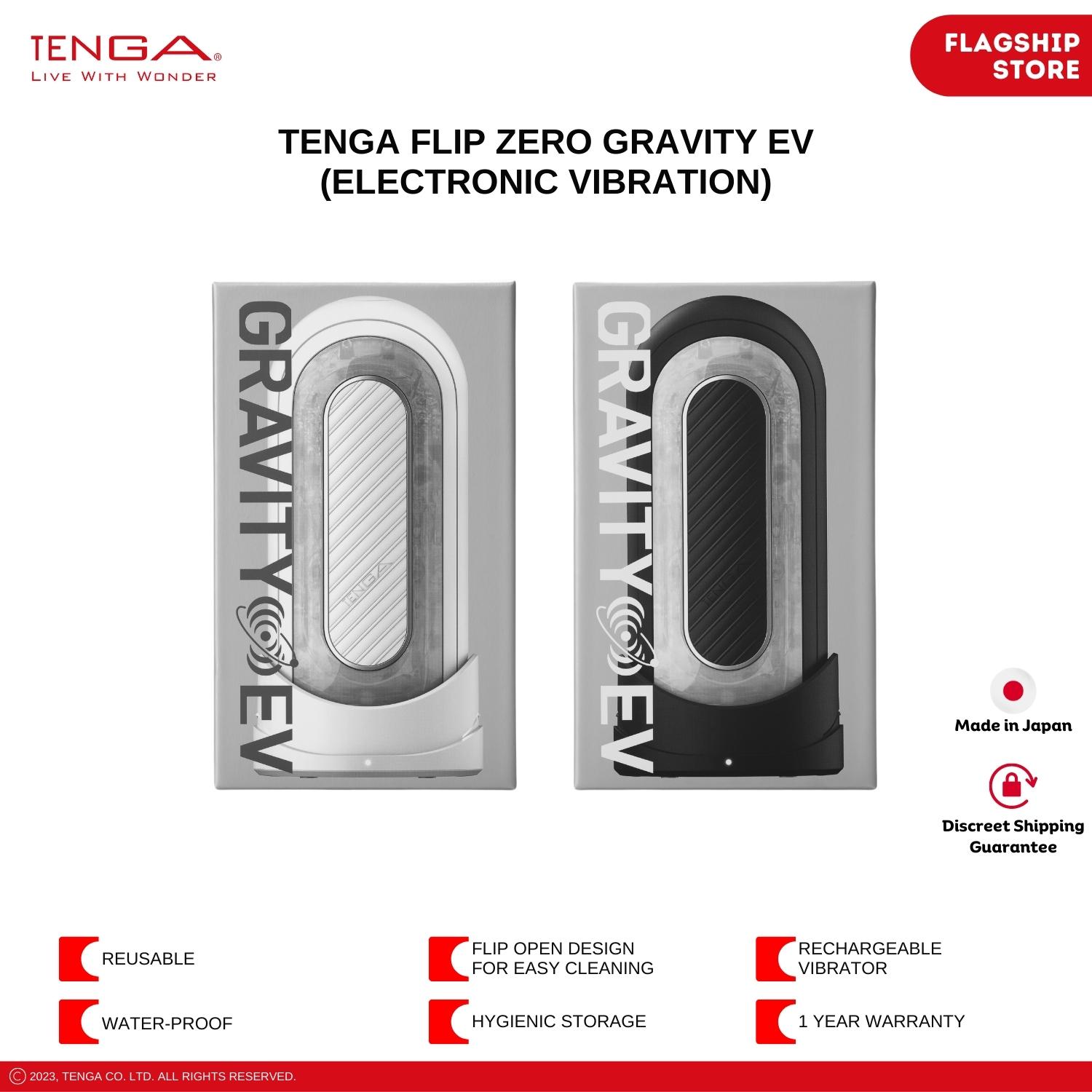 Tenga Flip Zero Gravity EV Electronic Vibration Rechargeable Male ...