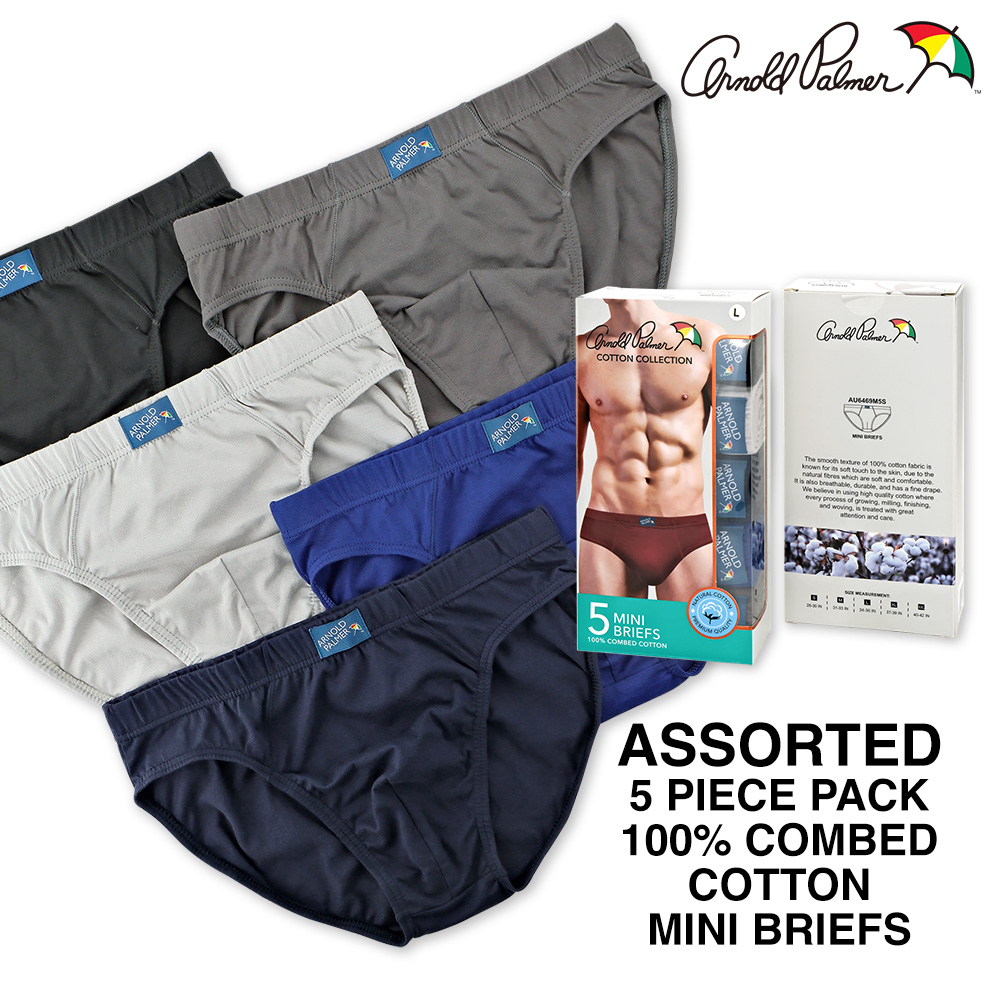 Arnold palmer 5 piece pack Mini Briefs | Shopee Singapore