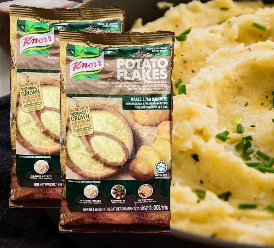 Knorr Potato Flakes 500g [Buy 2 Free 2 Maggi Cukup Rasa] 🔥SG READY STOCK🔥 | Shopee Singapore