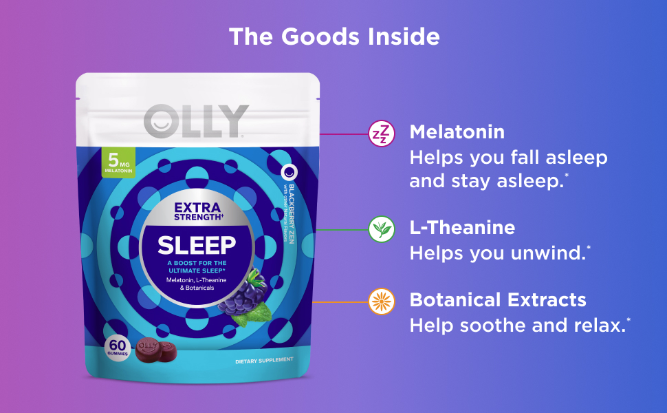 💯Olly Sleep Immunity 50/60/110 Gummy Vitamins *READY Stocks* *2-3 Days ...