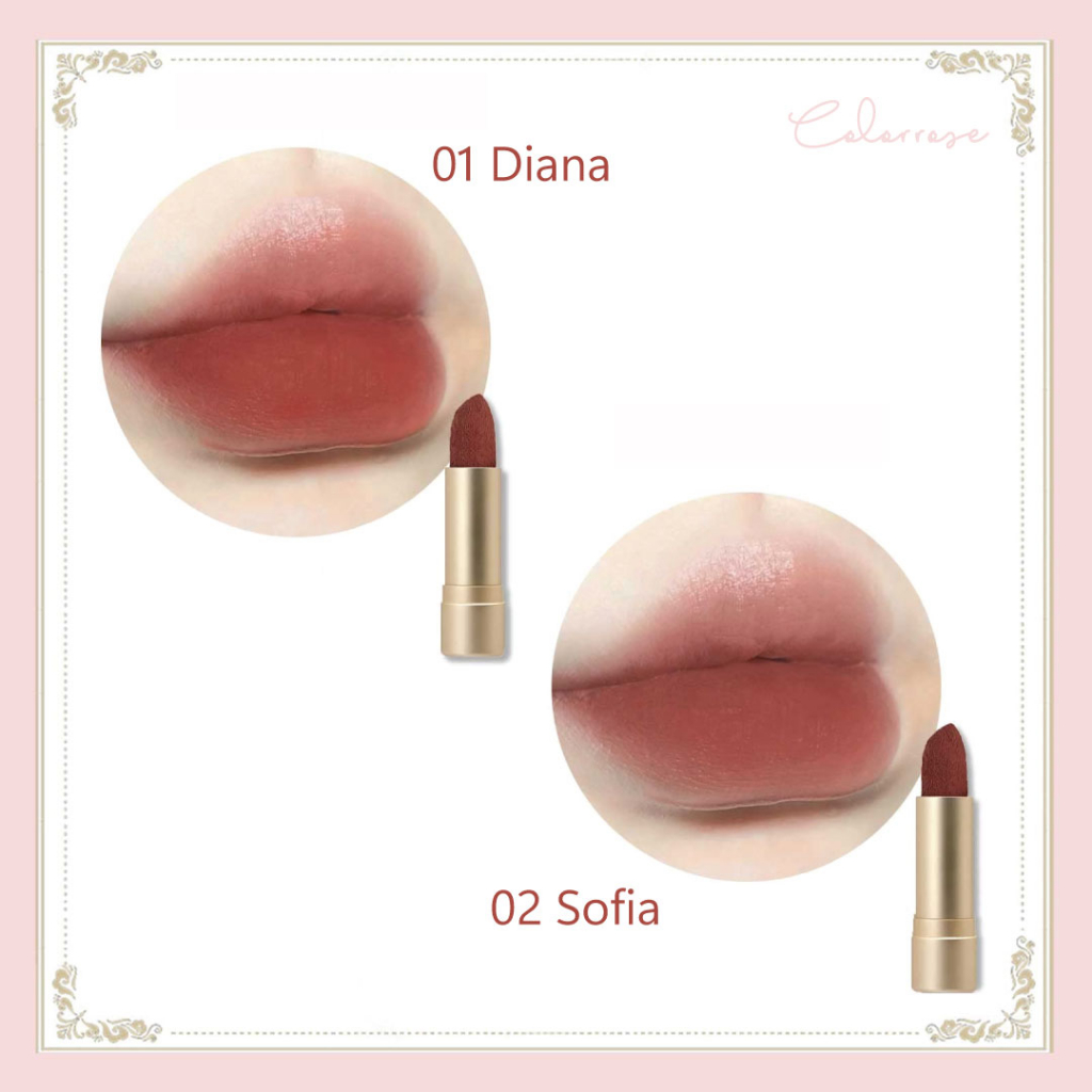 Colorrose Queen's Cameo Floral Lace Embossed Pattern Matte/Glossy ...
