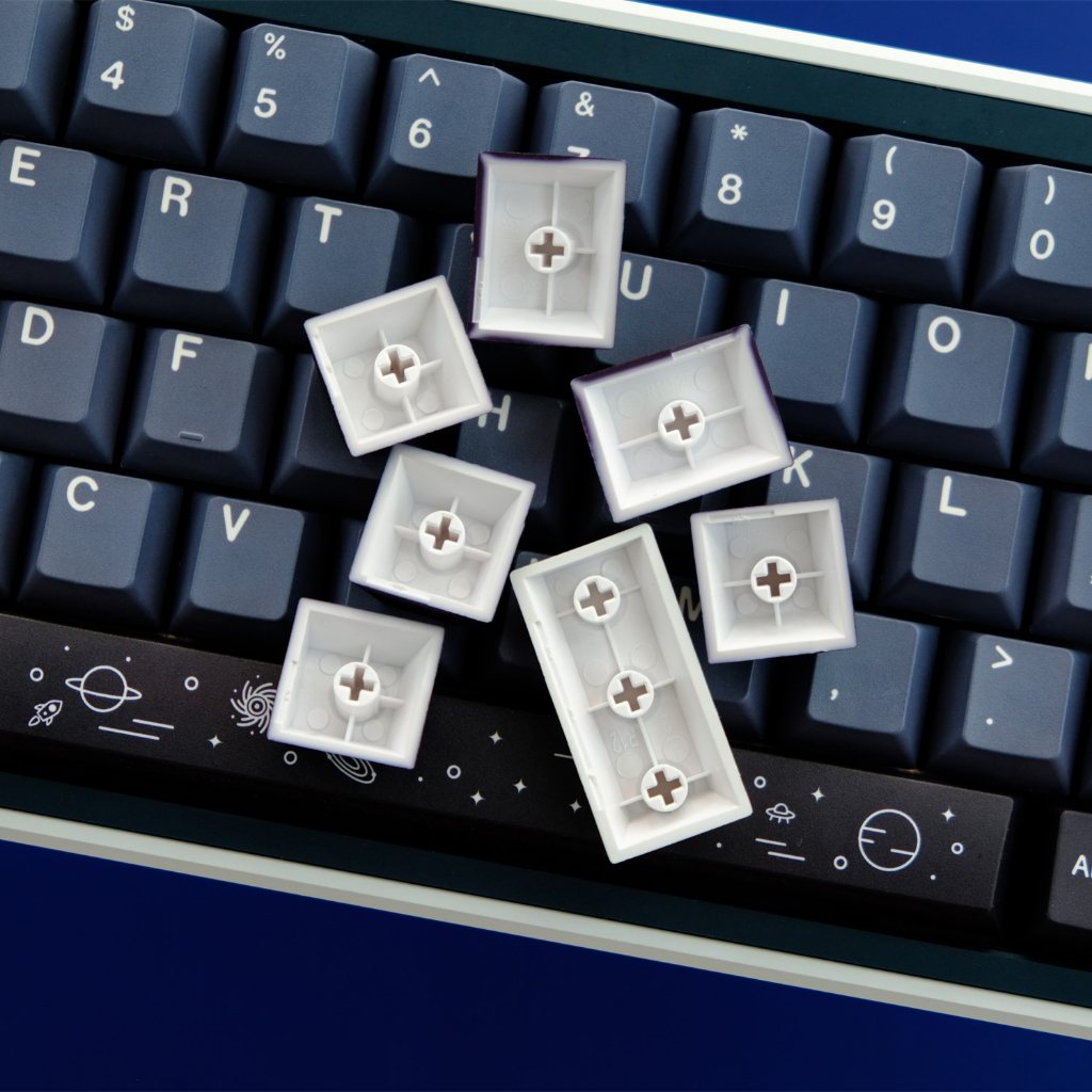 [SG Local Stock] Galaxy Keycaps | 134 Keys | Cherry Profile | PBT Dye ...