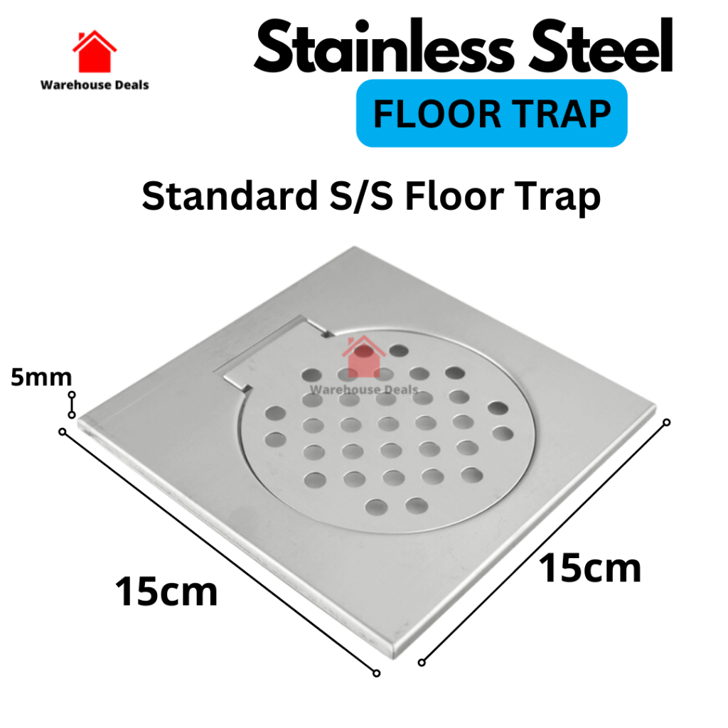 Standard Stainless Steel Floor Trap Floor Drain | Floor Trap Floor ...