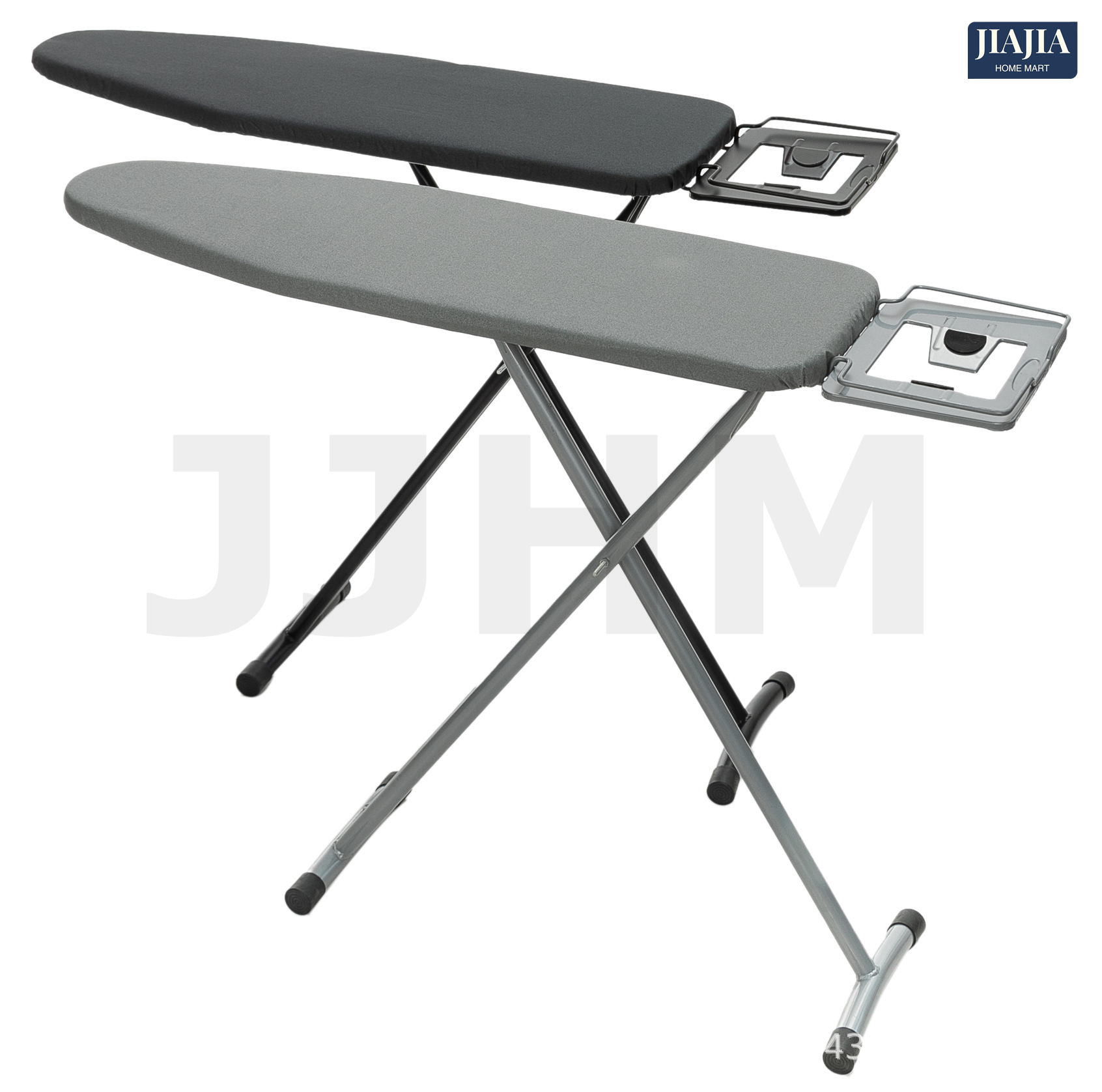 SG Foldable Standing Iron Board Premium Cotton Cover with Adjustable ...