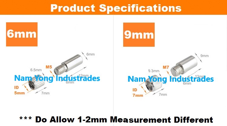 Hardware Specialist Male And Female Threaded Cabinet Support Peg ...