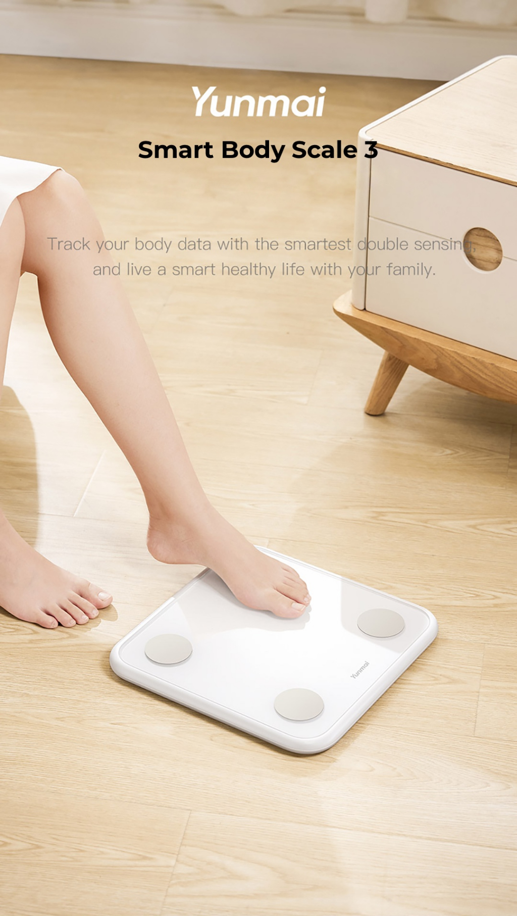 Yunmai Smart Body Scale 3 [ Global Edition, 13 Metrics, BMI, APP ...