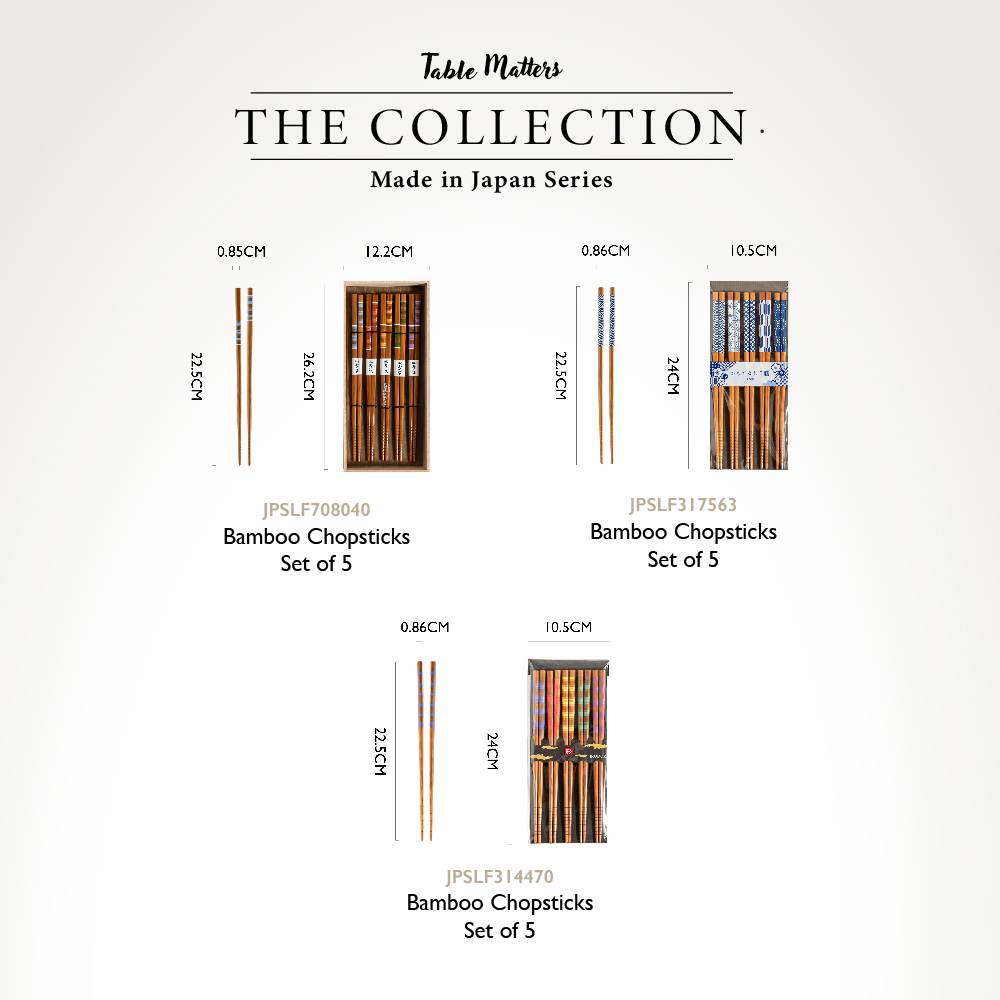 Table Matters - Japan Chopstick Collection | PBT | WOODEN | BAMBOO ...