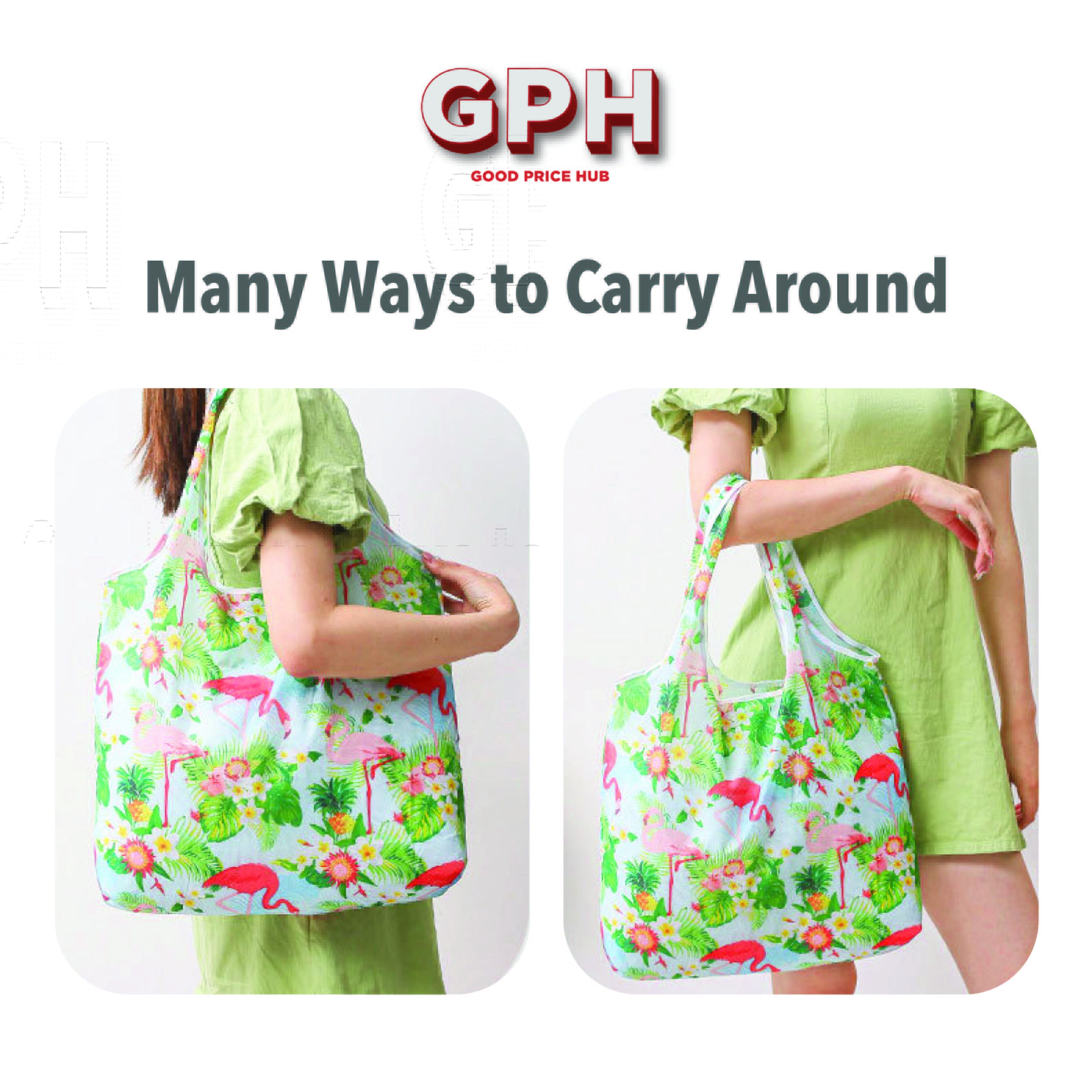 [SG READY STOCK] 50+ Designs Foldable Shopping Bag / Durable Recycle ...