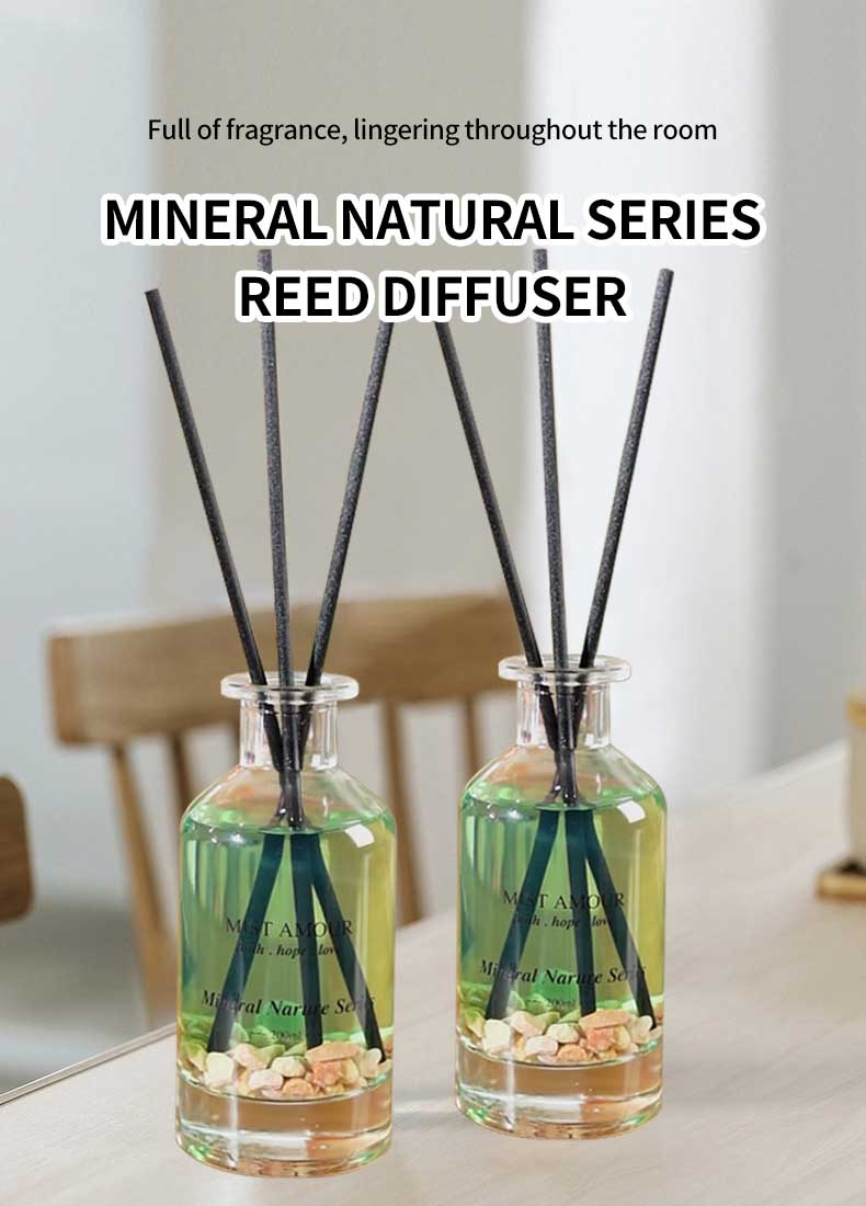 Mist Amour 200ML Mineral Nature Series Premium Aroma Reeds Diffuser ...