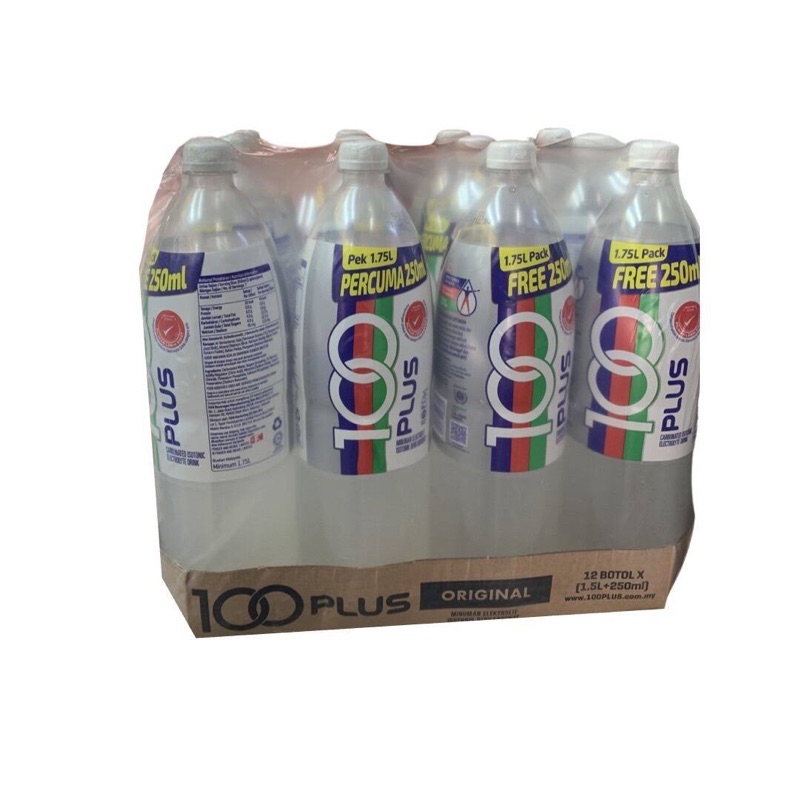 Bundle Of 12‼️1.75L 100plus Orignal [Carton Sales] | Shopee Singapore