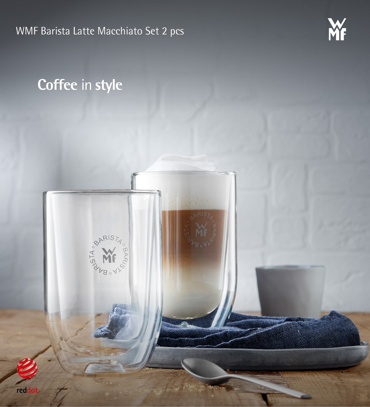 WMF Barista Latte Macchiato Set 2 pcs | Shopee Singapore