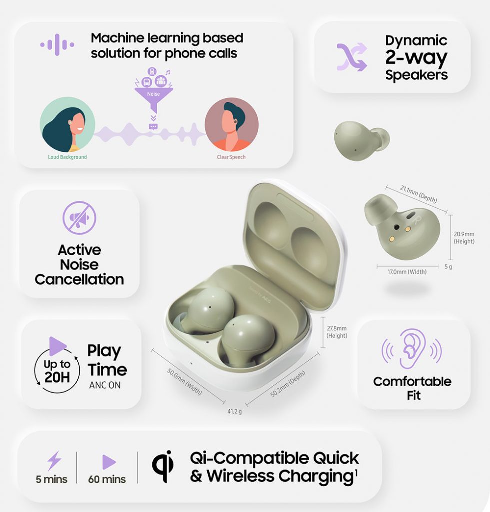 Samsung Galaxy Buds 2 [1 Year Warranty By Local Samsung] - T2 ...