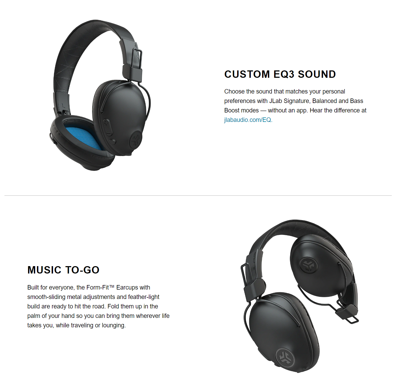 JLAB Studio pro wireless Over-ear headphone with 50+ hours playtime ...