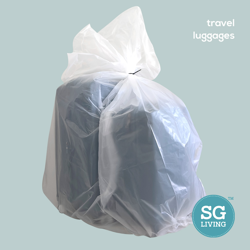 (SG Ready Stock) Big Plastic Bag | Clear Storage Bag | Jumbo Size Trash ...