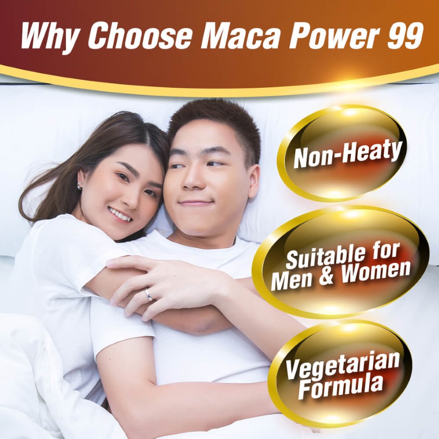 AFC Maca Power 99 Caplets 120s (For Body Health Energy & Stamina ...