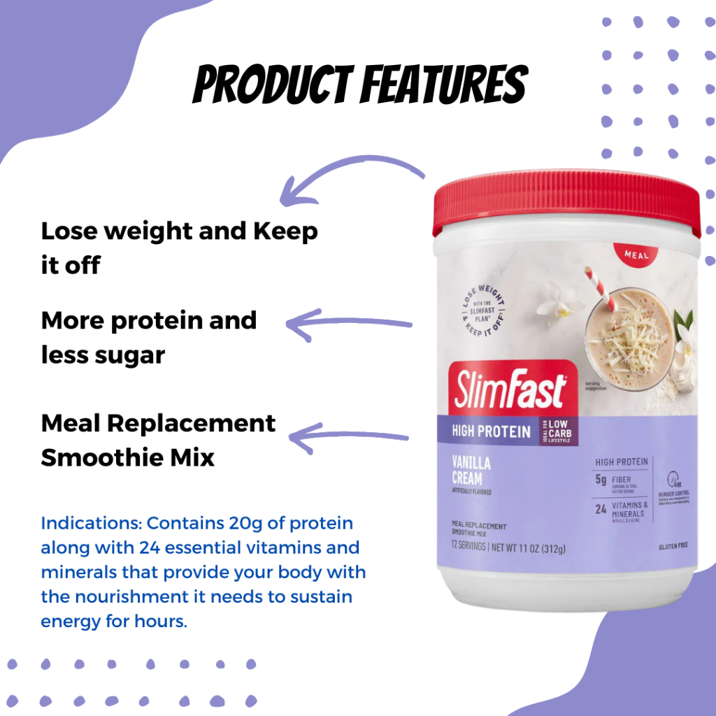 SlimFast Original & Diabetic Meal Replacement Shake, Lose Weight ...