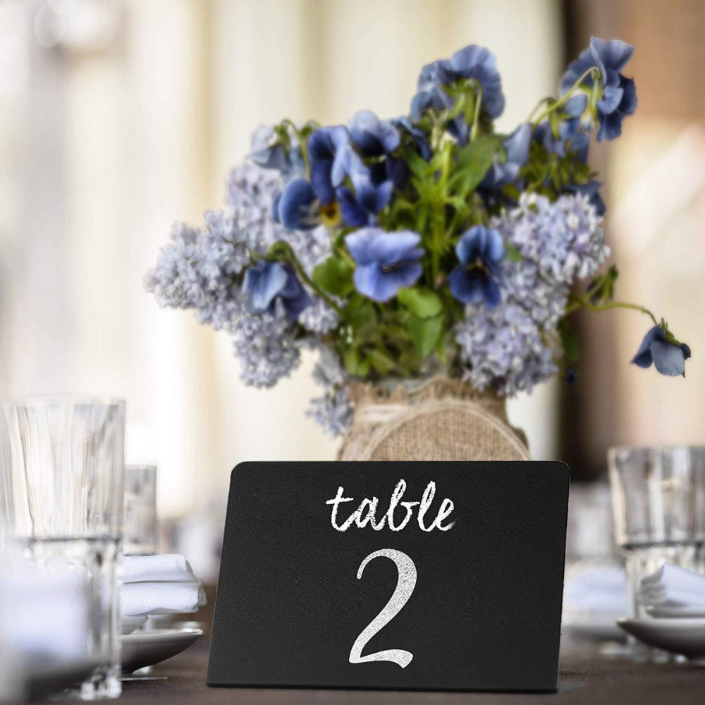 [SG] DitaDot 10pcs Mini Acrylic Blackboard Chalkboard Easel - Buffet ...