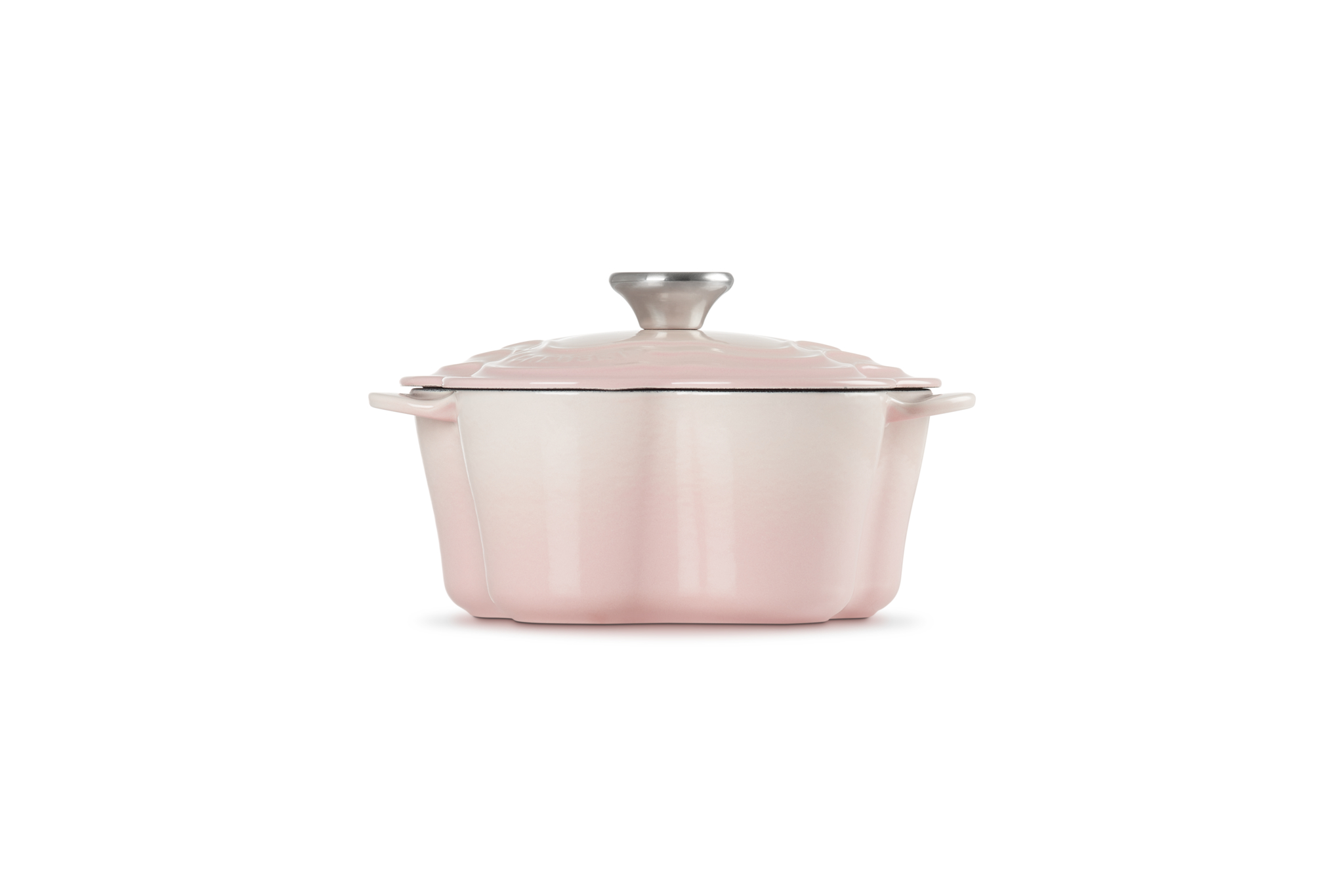 Le Creuset Flower Shaped Casserole - Shell Pink (20cm) | Shopee Singapore