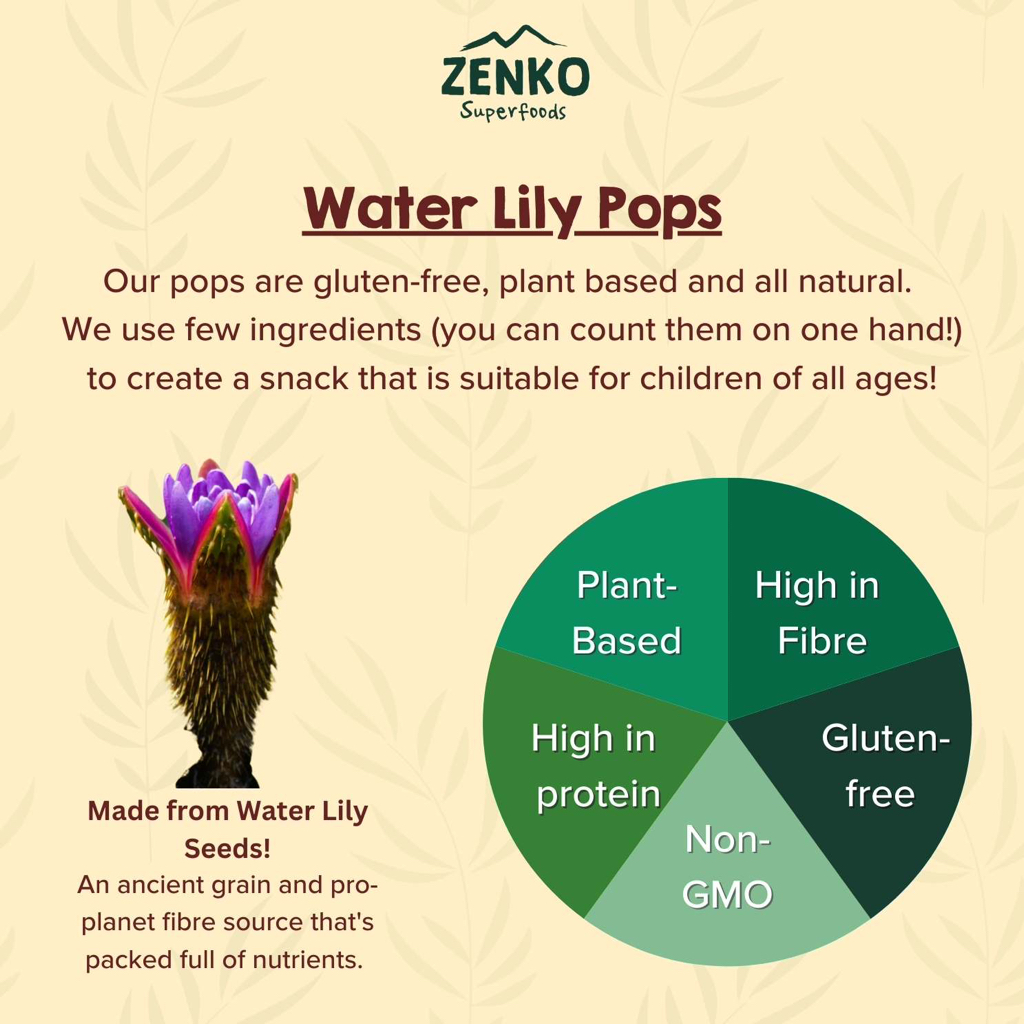 ZENKO Superfoods - Water Lily Pops - Original (Healthy Snack, Halal ...