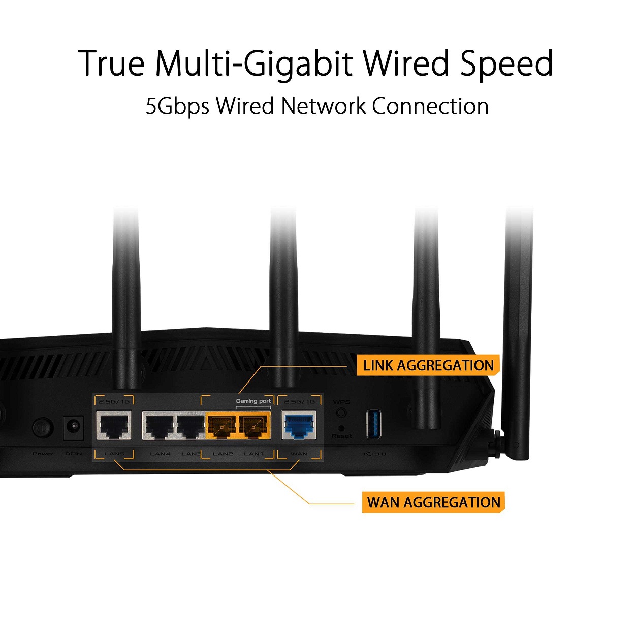 ASUS TUF-AX6000 TUF Gaming AX6000 Dual Band WiFi 6 Gaming Router, Dual ...