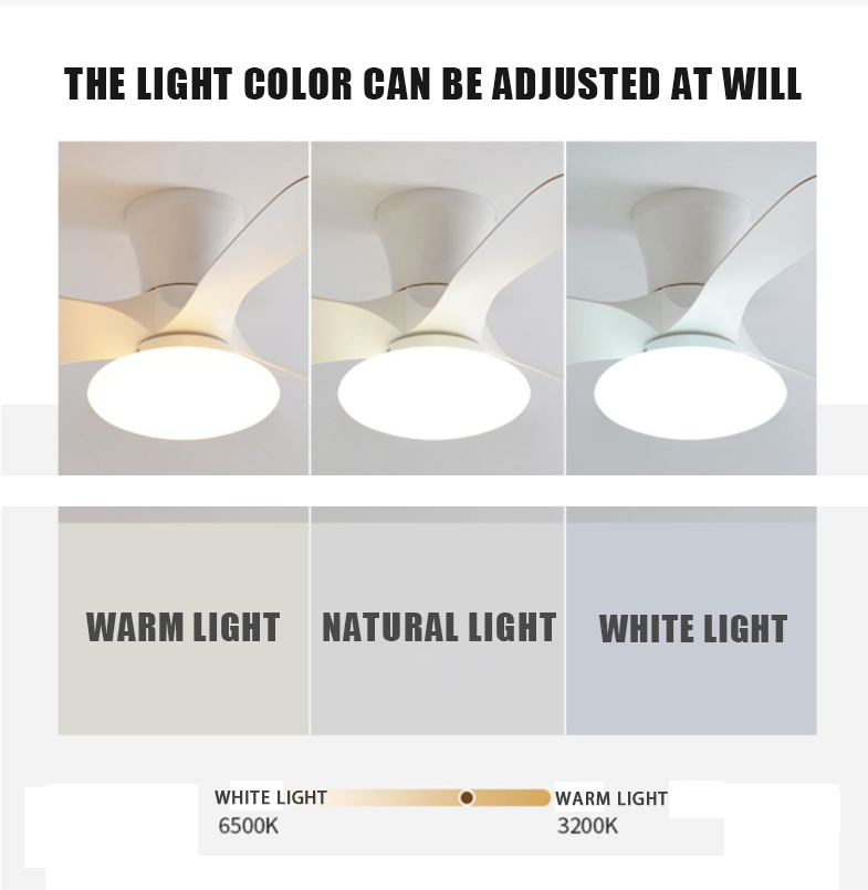 Ceiling Lamp Ceiling Fan Bedroom Variable Speed Fan Ceiling Fan Ceiling ...