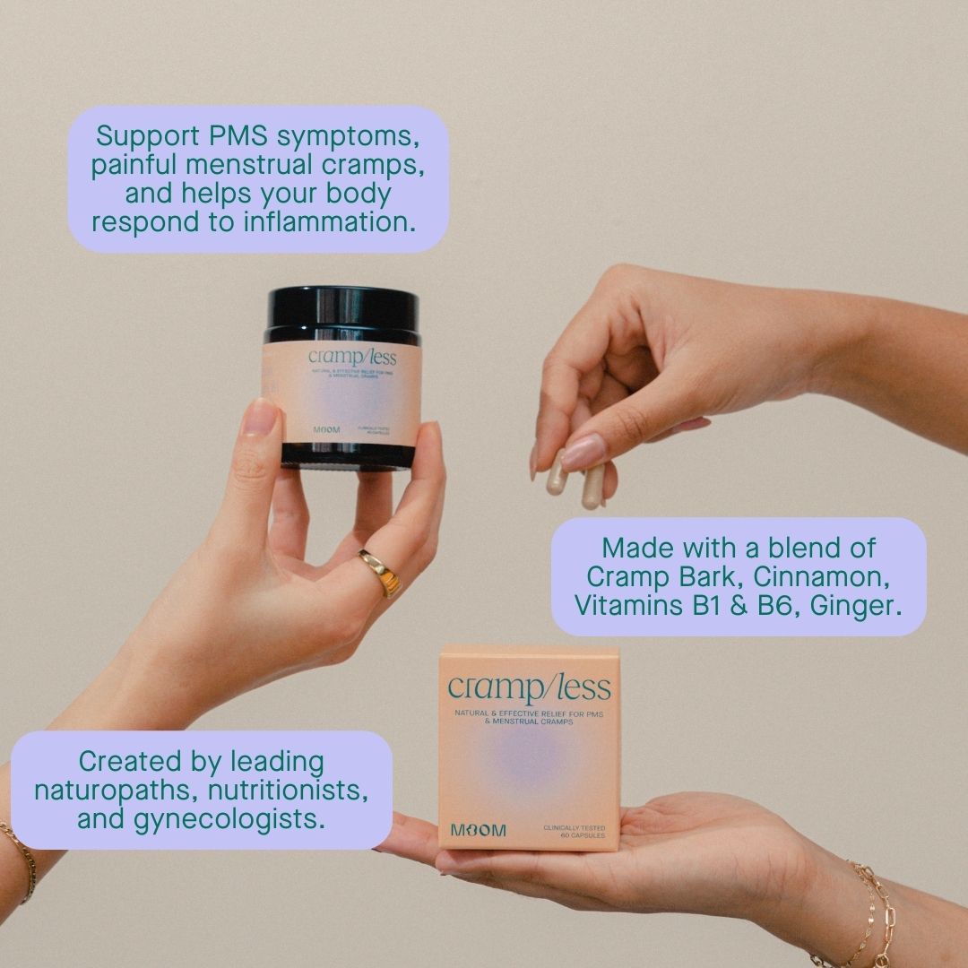 Moom Health™ PMS Bundle, 100% Natural & Holistic Support for PMS ...