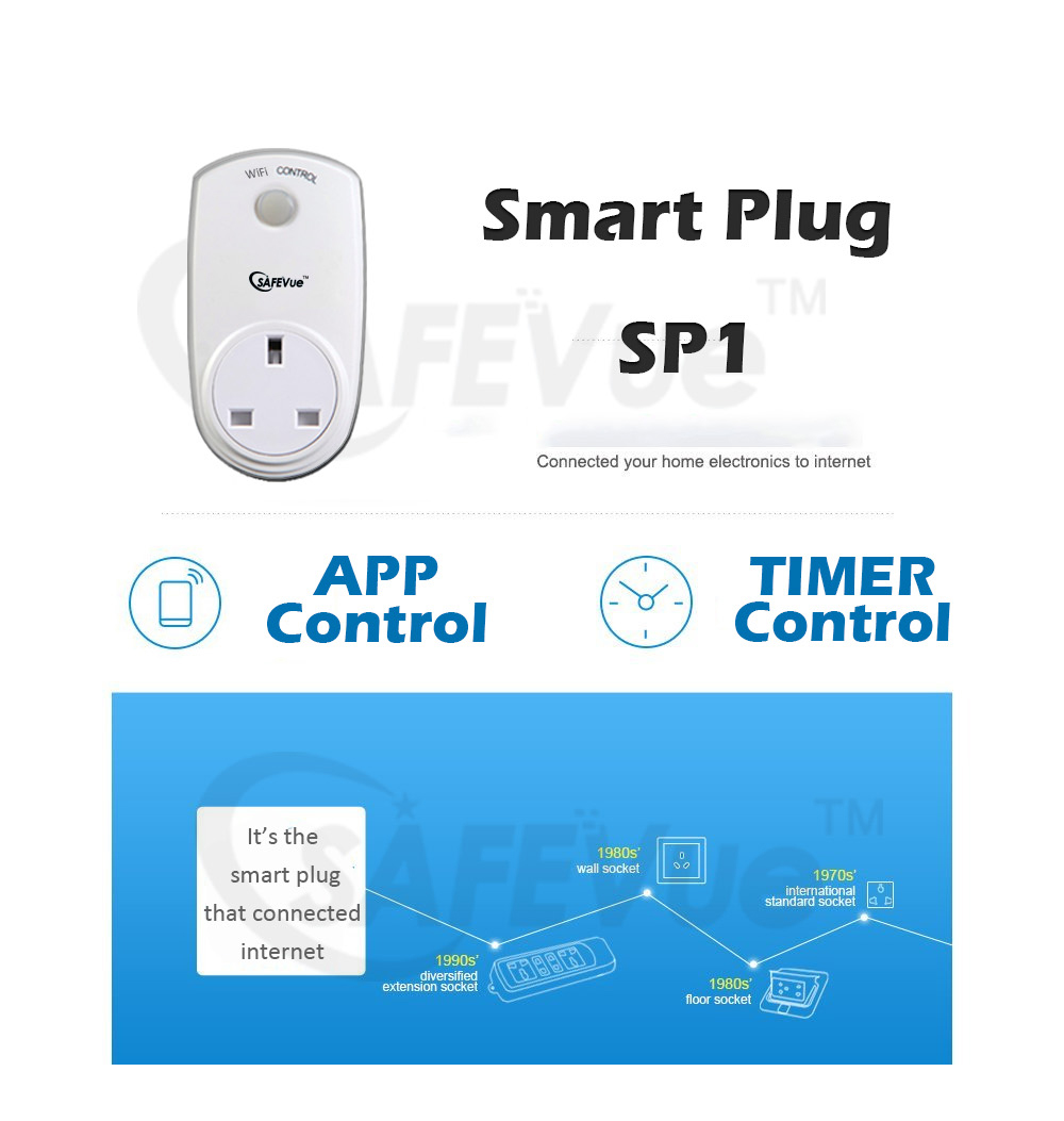 Wireless Smart Plug Control by App Socket Outlet | Surge Protection ...