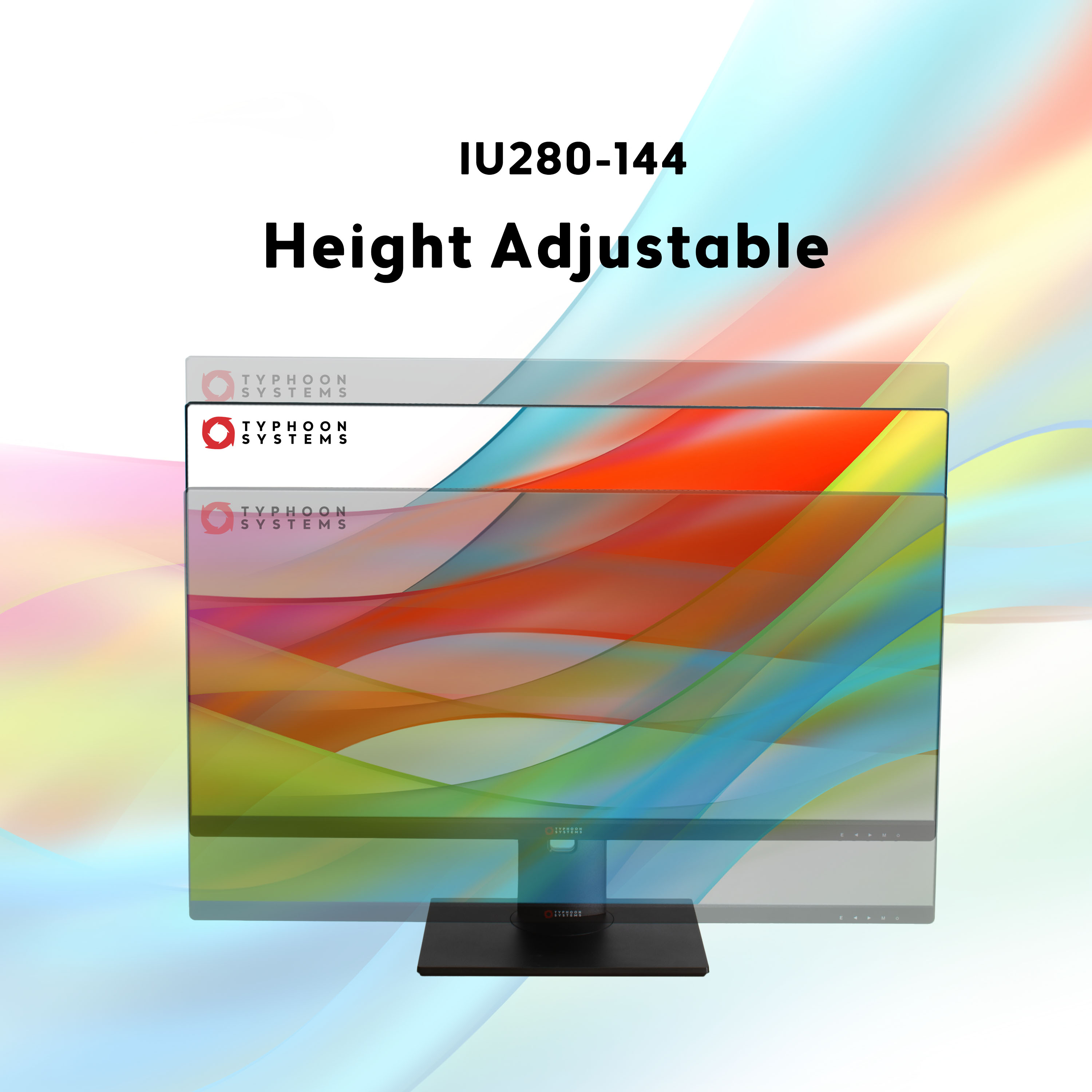 Typhoon Display IU280-144 — 28-inch 144Hz Gaming Monitor 4K UHD, Fast ...