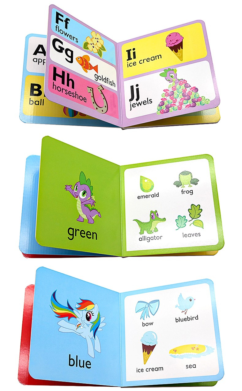 【SG Stock】My Little Pony My first little library, ABC 123 colours ...