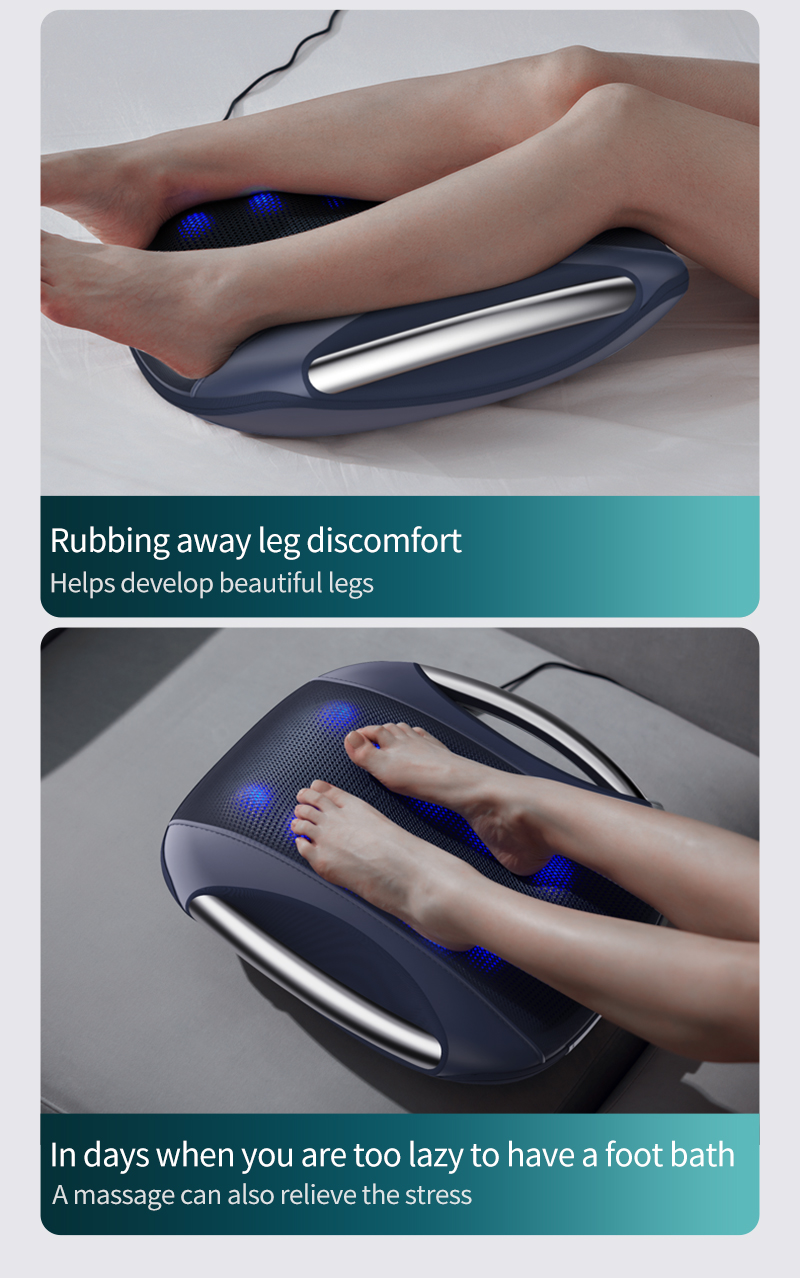 Philips Multifunctional Back Massager with 42℃ Soothing Heating Calf ...