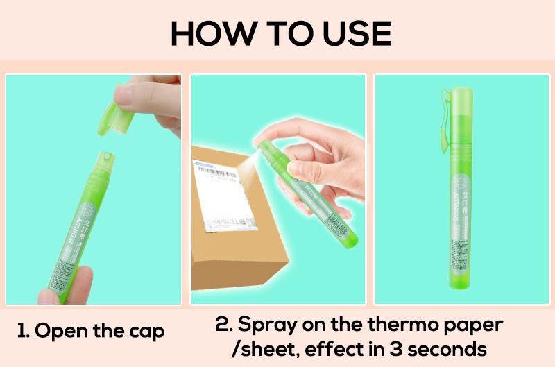 Thermo-Sensitive Paper Correction Fluid / Removing your confidential ...