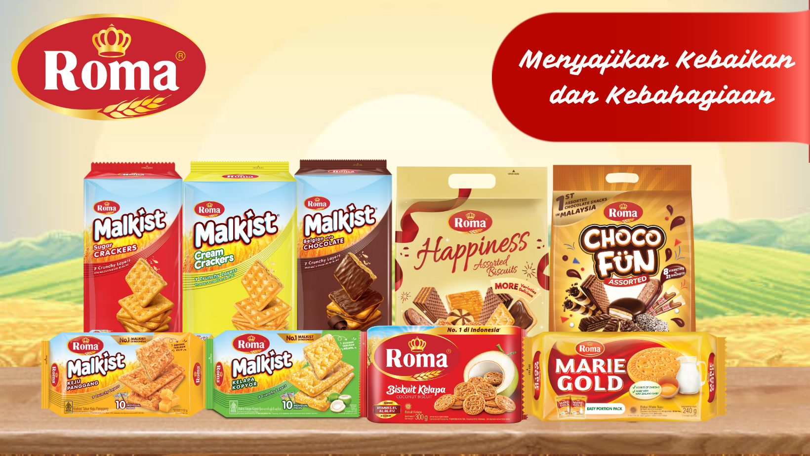 (454g) Roma Choco Fun Assorted Biscuit Chocolate Sandwich Biscuit ...