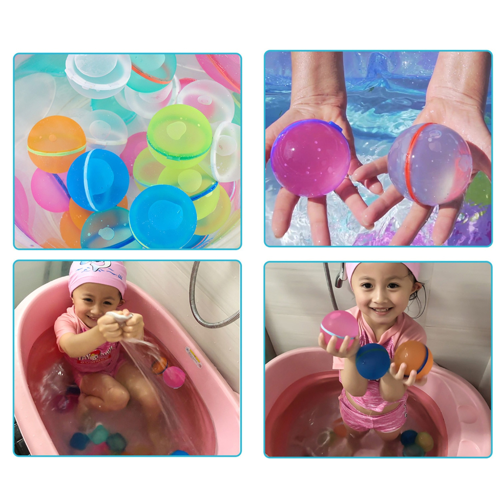 Water Balloon WaterBall Automatic Refill Magnetic Water Ball Self ...
