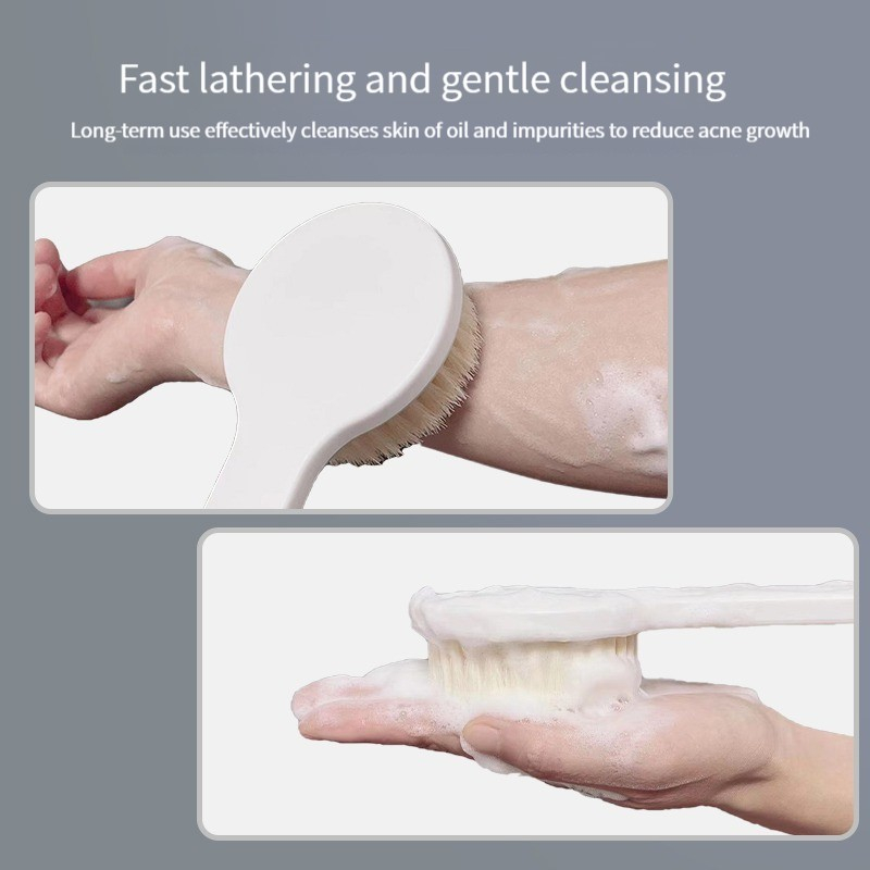 [🇸🇬SG Stock]Long Handle Bath Brush Back Rub Back Bath Scrub Magic ...